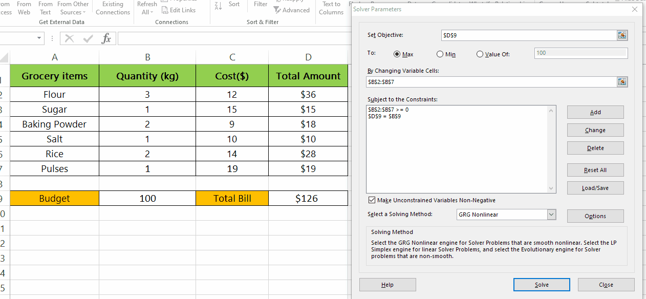 How Does Excel Solver Work | SpreadCheaters