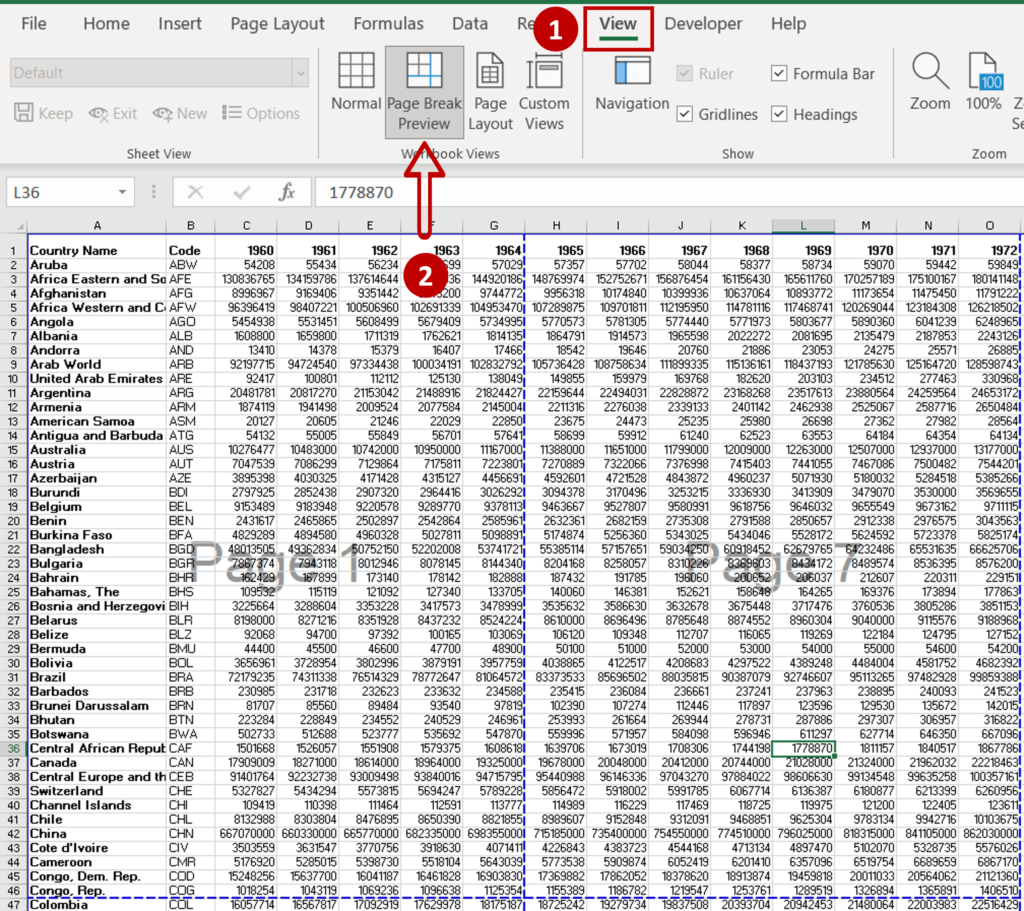 How Do You Insert A Page Break In Excel | Spreadcheaters
