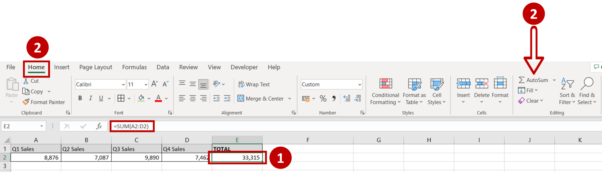 How To Add A Range Of Cells In Excel | SpreadCheaters