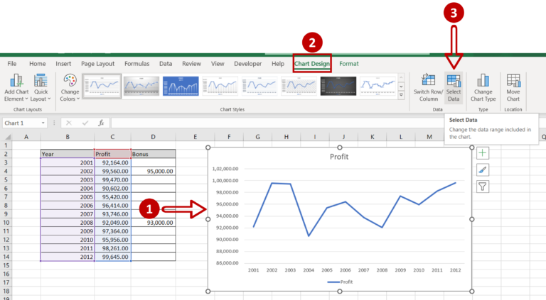 How To Add Data Points To An Existing Graph In Excel | SpreadCheaters
