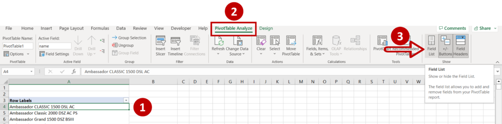 How To Collapse Rows In A Pivot Table In Excel | SpreadCheaters
