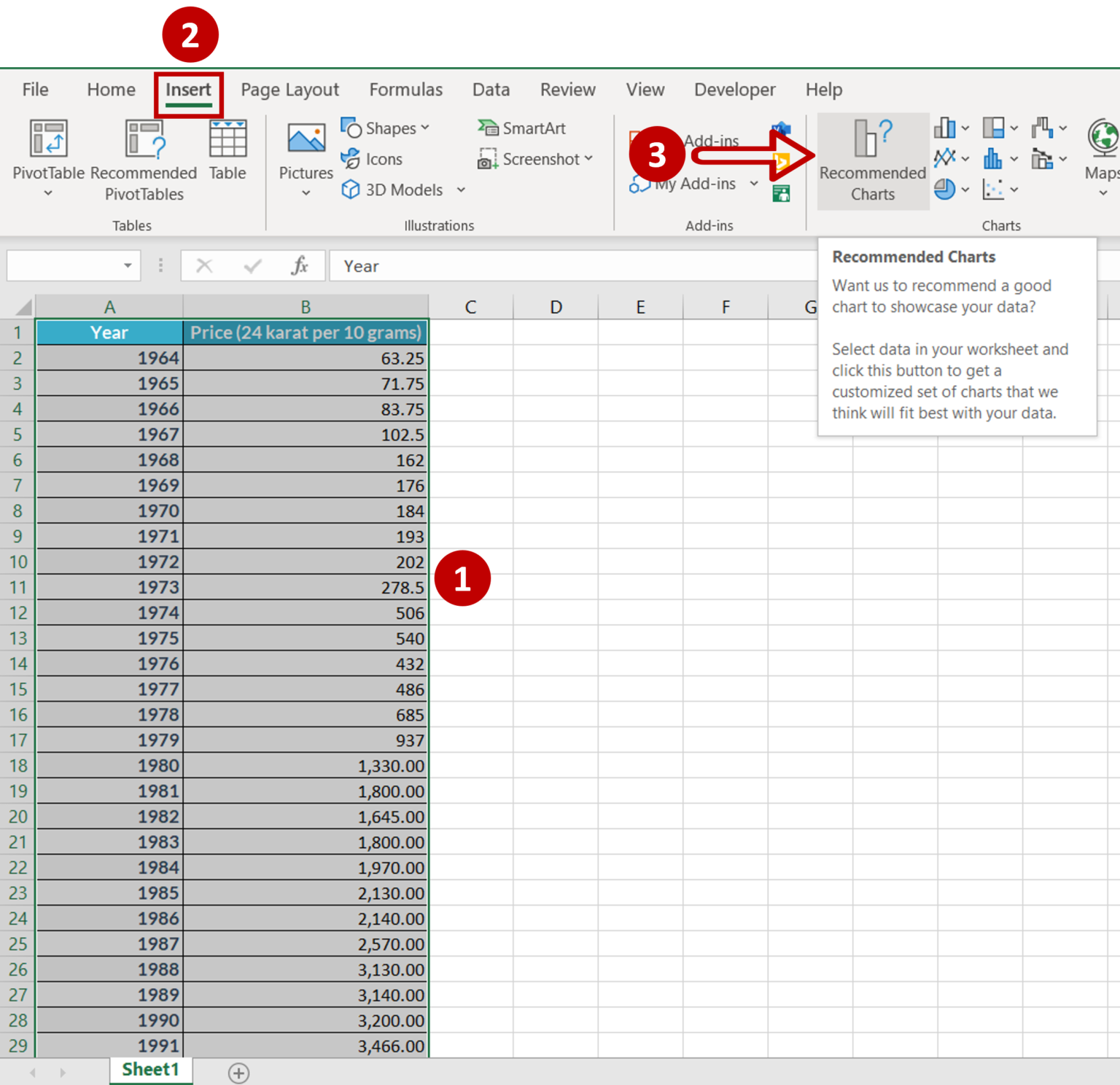 How To Make A Semi-log Plot In Excel | SpreadCheaters