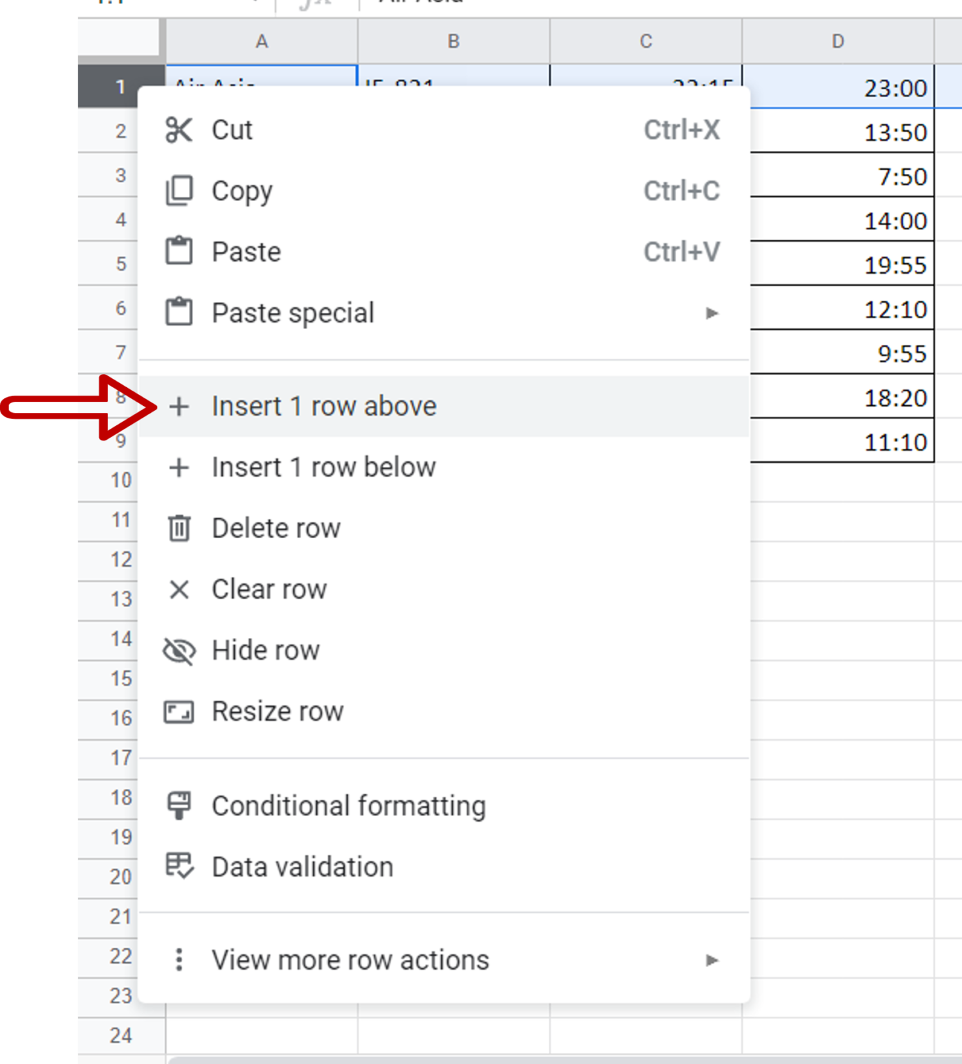 How To Make Header Row In Google Sheets | SpreadCheaters