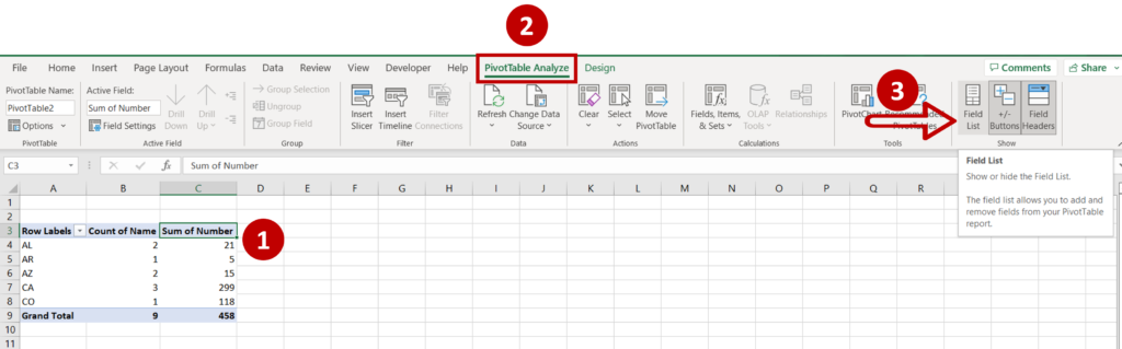 How To Move Columns In A Pivot Table In Excel | SpreadCheaters