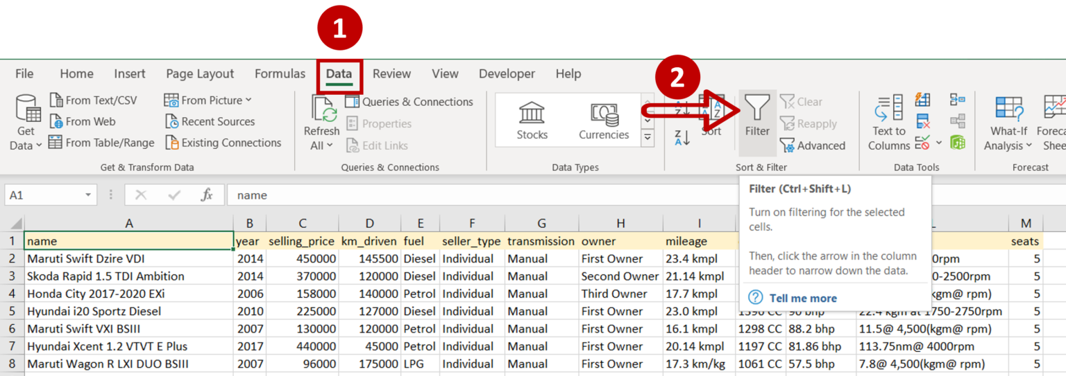How To Separate Data In Excel Based On Criteria | SpreadCheaters