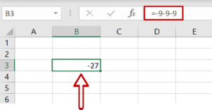 How To Add Minus Sign In Excel | SpreadCheaters