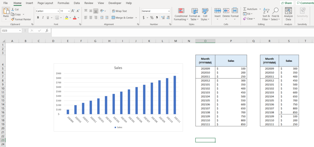 How To Add Two Sets Of Data In One Graph In Excel | SpreadCheaters