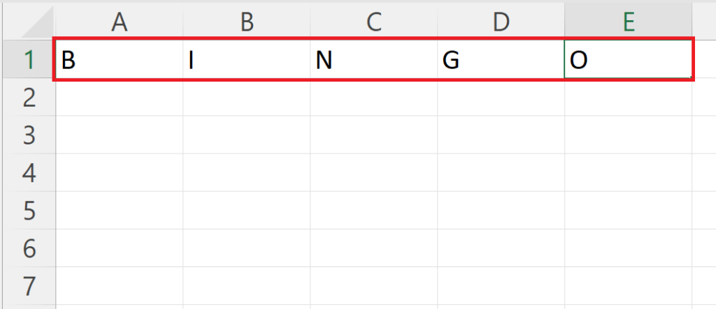 How To Make Bingo Cards In Microsoft Excel | SpreadCheaters