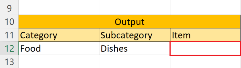 How To Make Subcategories In Microsoft Excel | SpreadCheaters