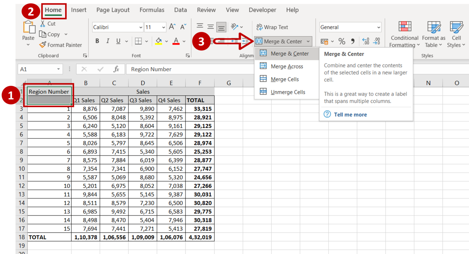 How Do You Merge And Center Cells In Excel | SpreadCheaters