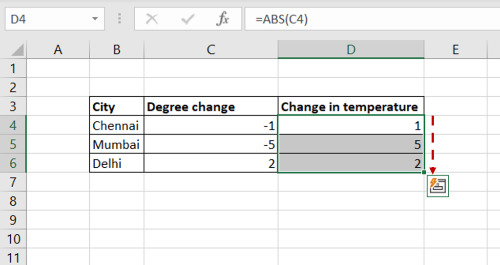 How To Define An Absolute Value In Excel | SpreadCheaters