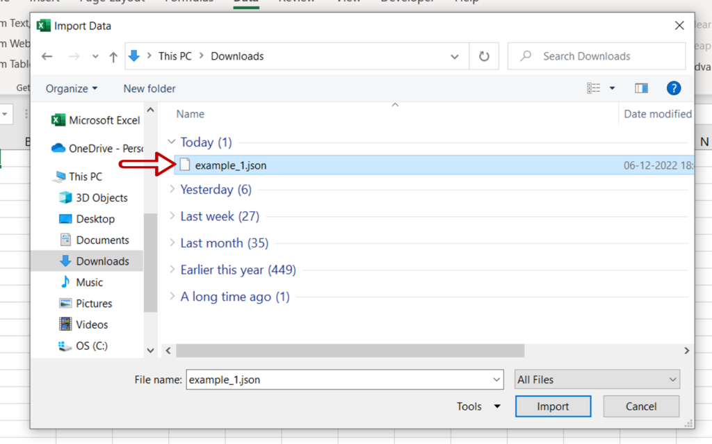 How To Open JSON File In Excel | SpreadCheaters