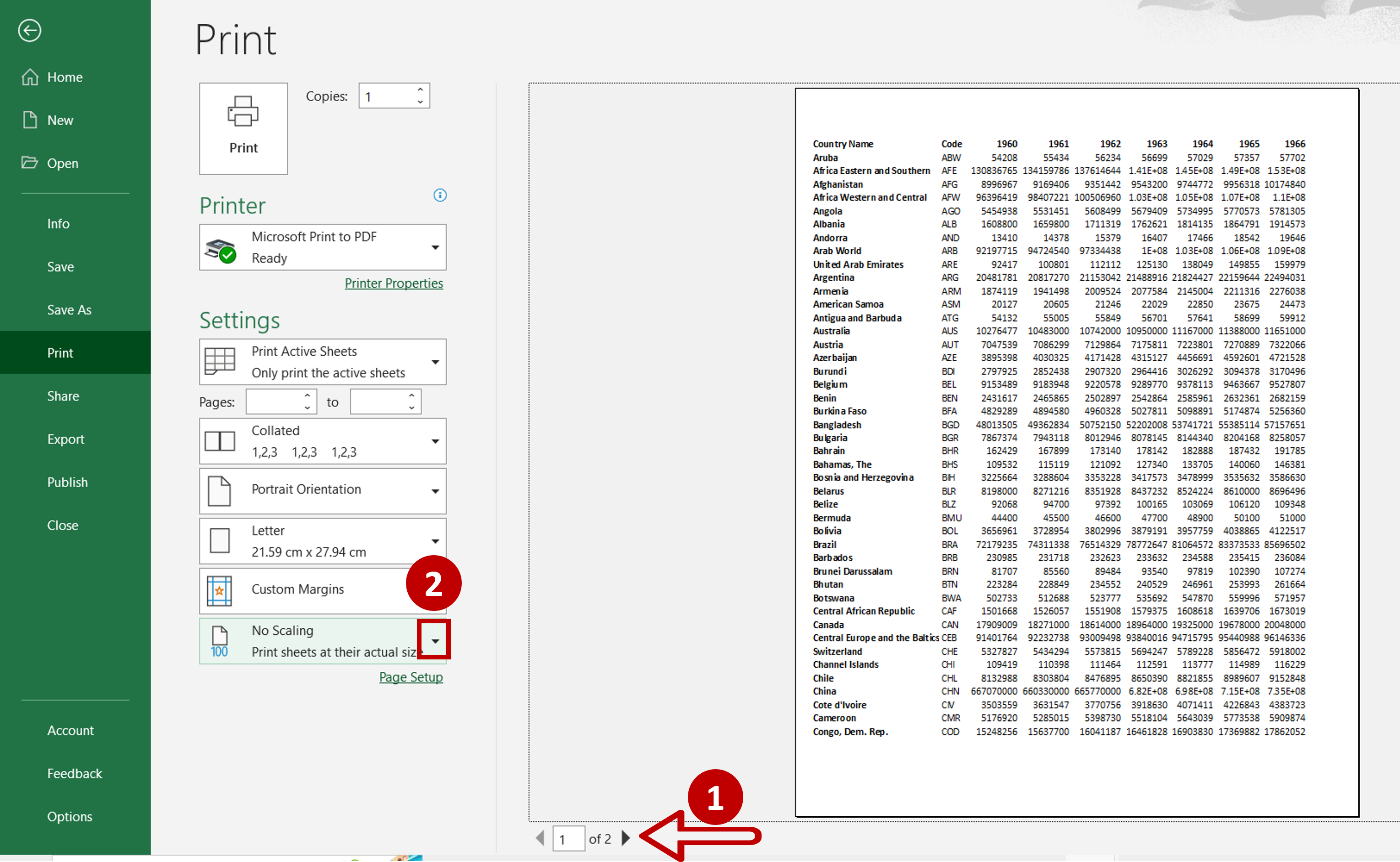 How To Save Excel As PDF On One Page | SpreadCheaters