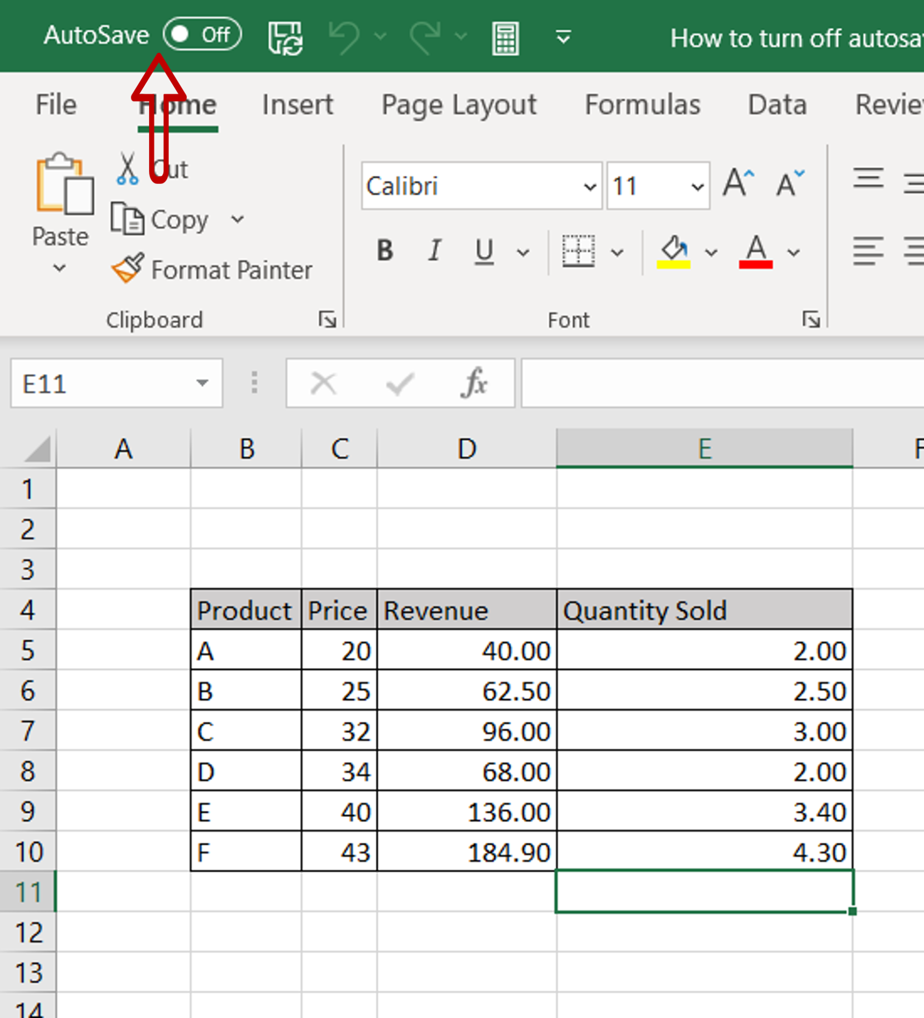 How To Turn Off AutoSave In Excel | SpreadCheaters