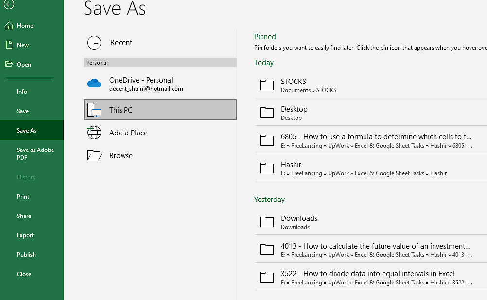 How To Save A File If You Want It To Be Compatible With Older Versions ...