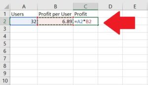 How to multiply two cells in Excel - SpreadCheaters