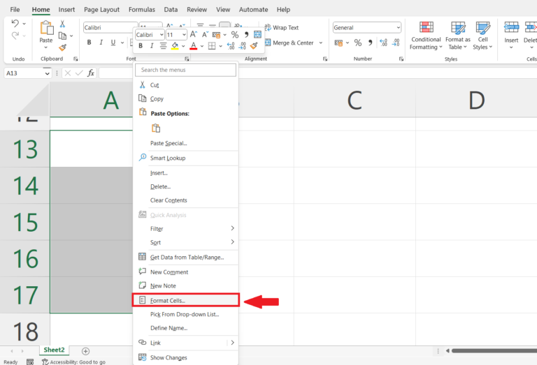 How To Apply Gradient Fill In Microsoft Excel | SpreadCheaters