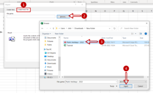 How to attach pdf to Excel - SpreadCheaters