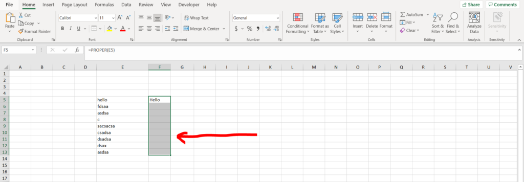 How to drag formula in Excel - SpreadCheaters