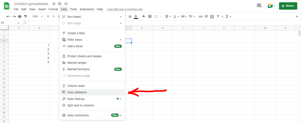 How To Insert Drop Down Menu In Google Sheets | SpreadCheaters