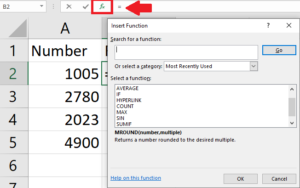 How To Round To Nearest 1000 In Microsoft Excel | SpreadCheaters