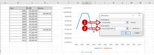 How To Add Data Points To An Existing Graph In Excel | SpreadCheaters