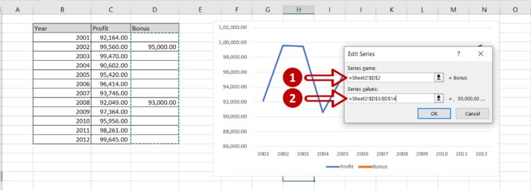 How To Add Data Points To An Existing Graph In Excel | SpreadCheaters