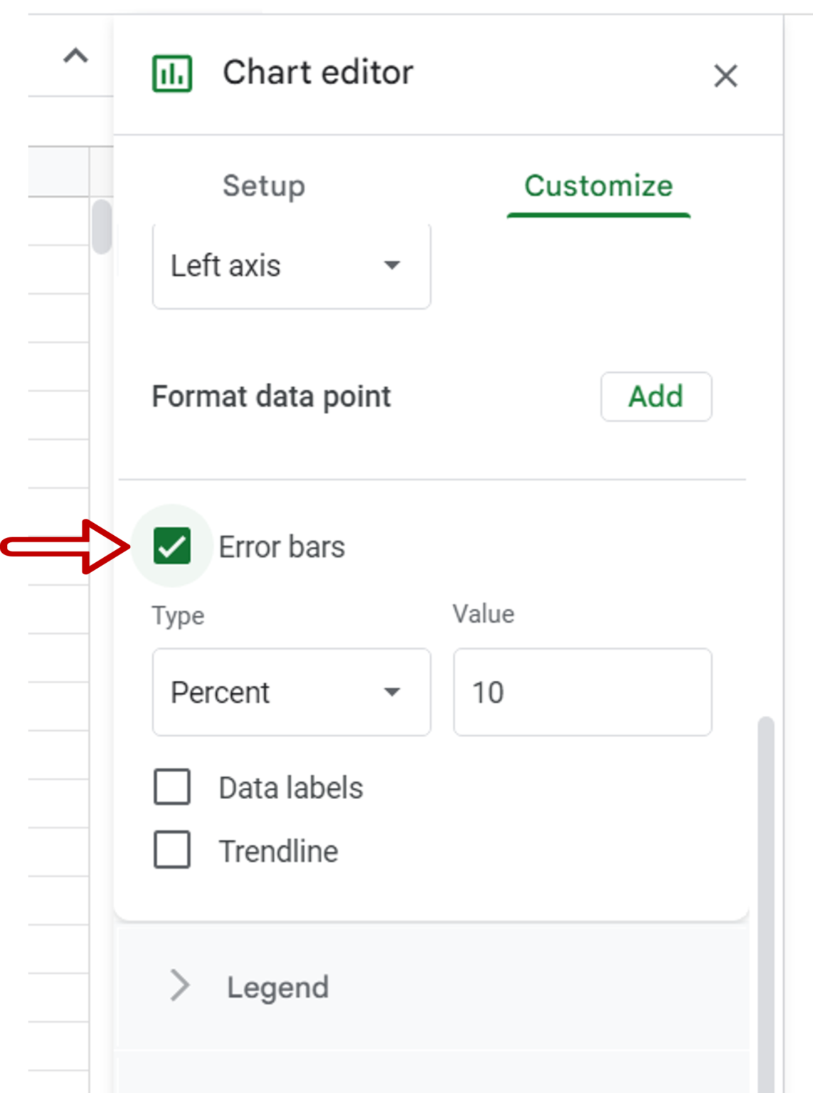 How To Add Standard Error Bars In Google Sheets | SpreadCheaters