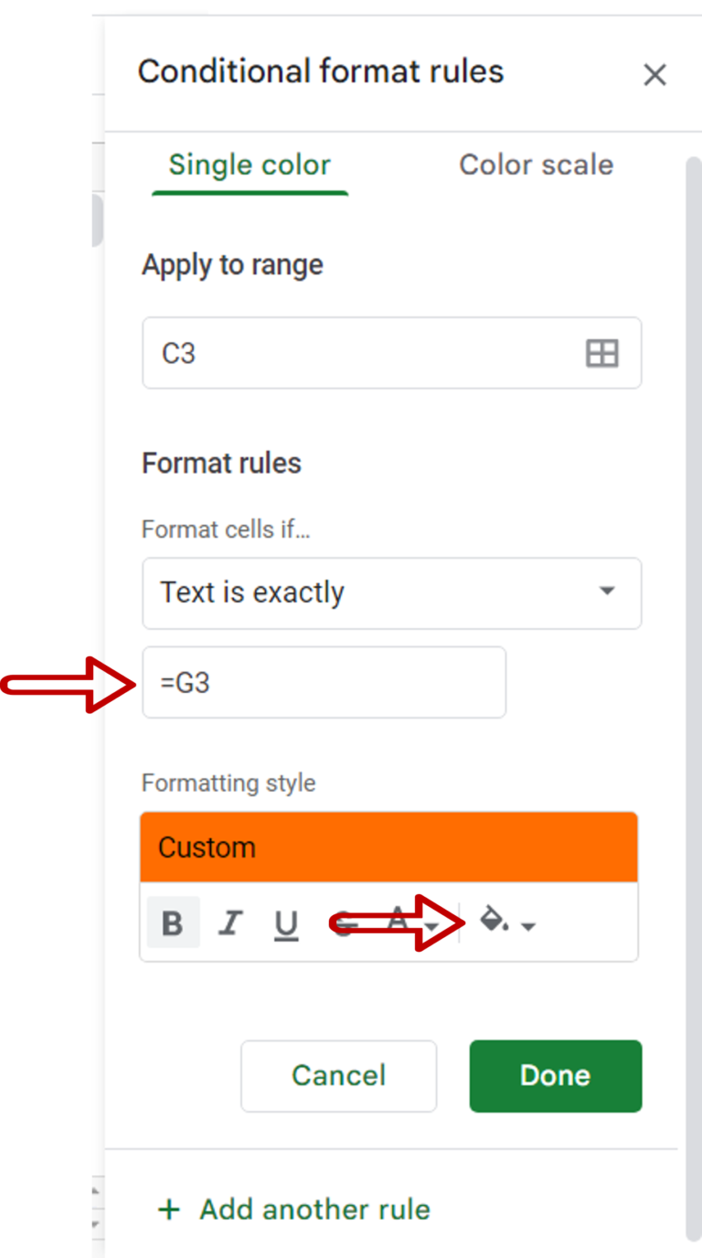 How To Color Code Drop Down List In Google Sheets | SpreadCheaters