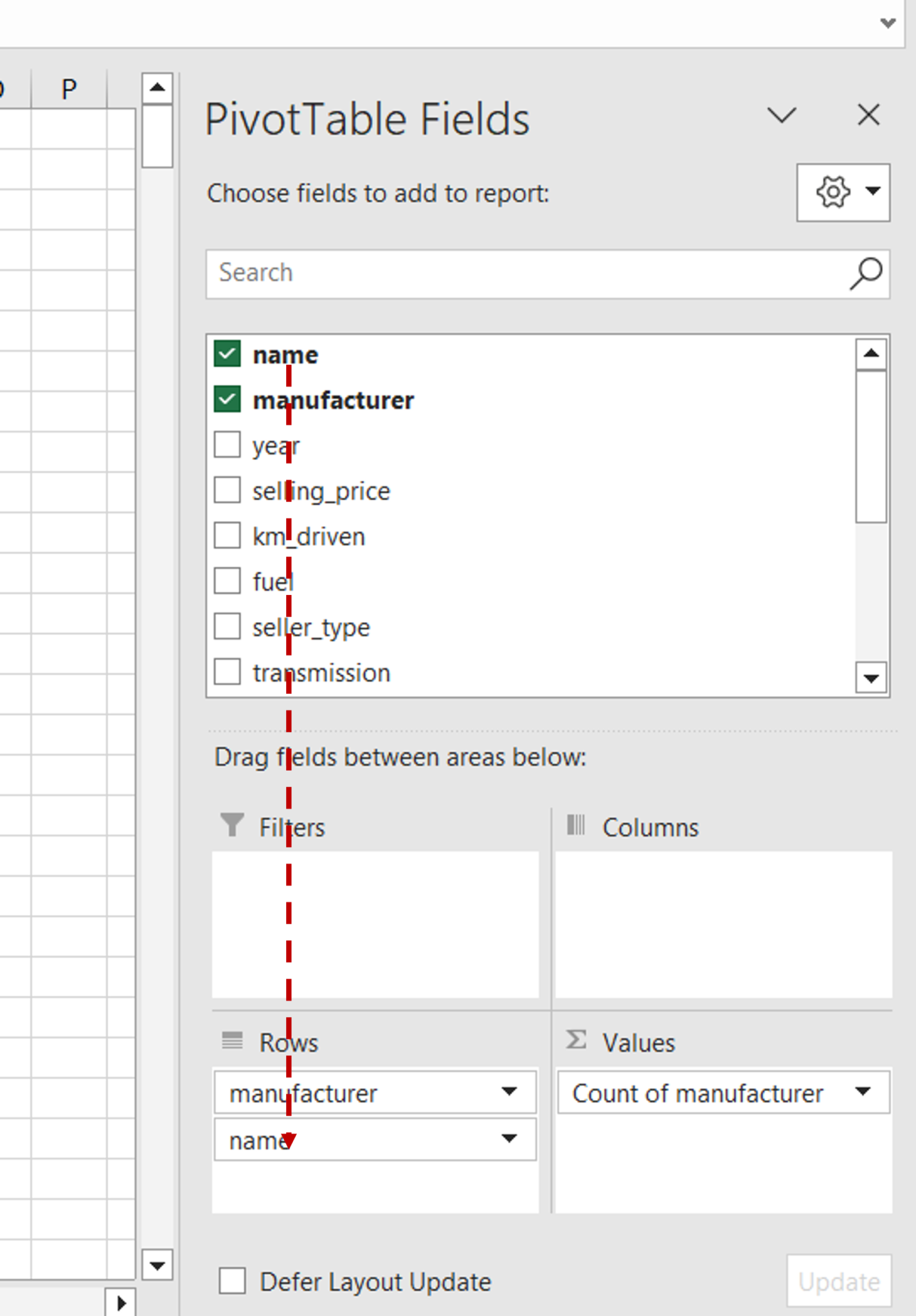 How To Combine Two Pivot Tables In Excel | SpreadCheaters