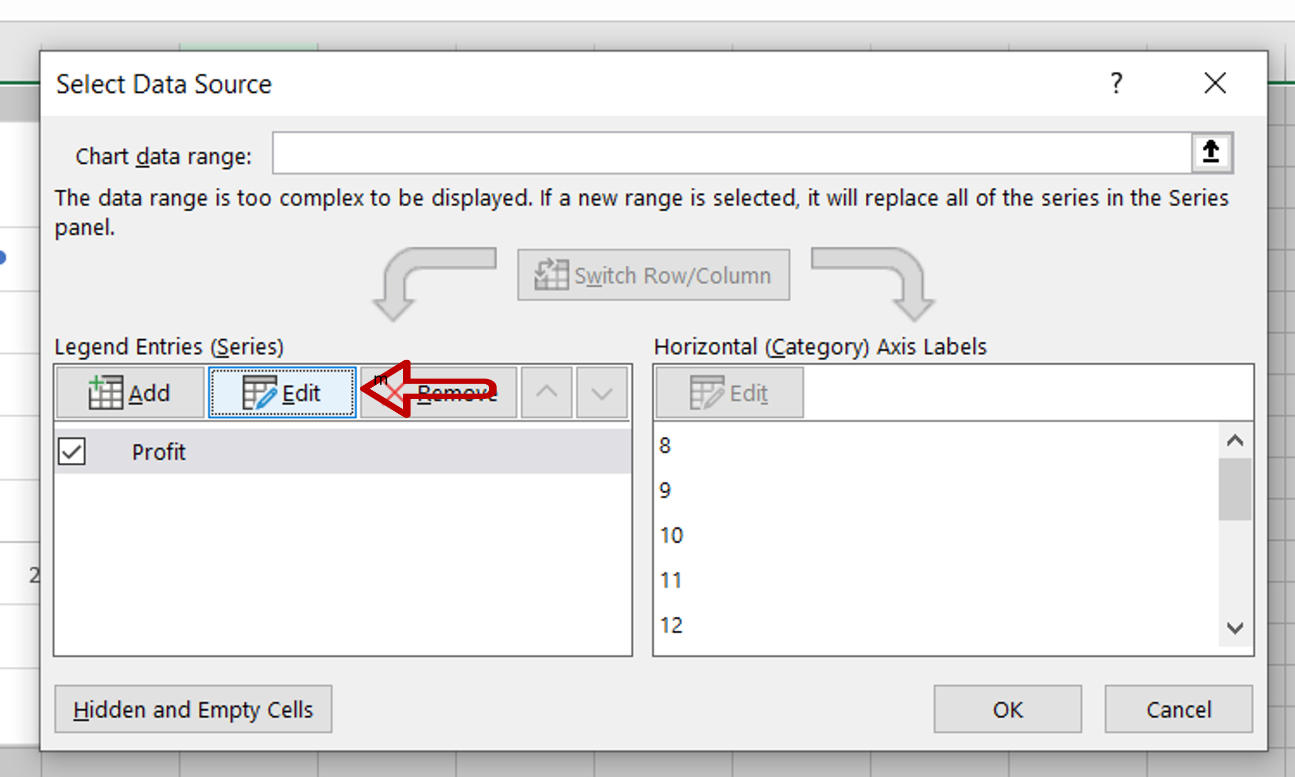 How To Switch The X And Y Axis In Excel | SpreadCheaters