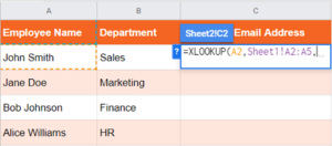 How To Use XLOOKUP In Excel With Two Sheets | SpreadCheaters