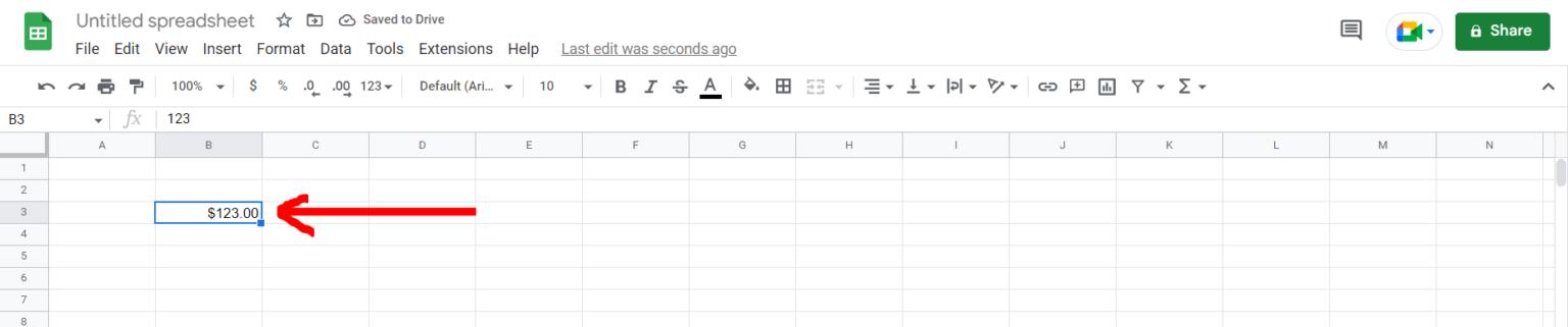How To Add Dollar Sign In Google Sheets | SpreadCheaters
