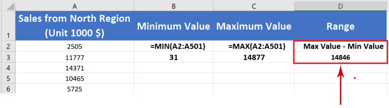 How To Calculate Range In Excel Spreadcheaters