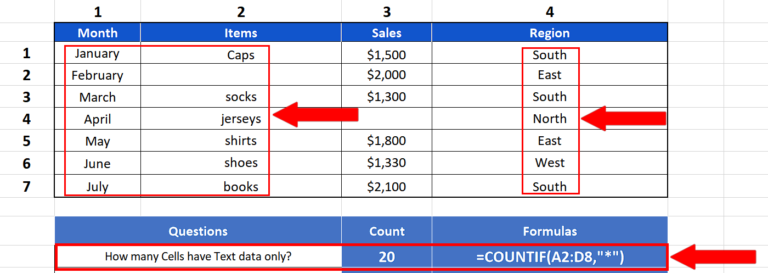 How To Count Cells In Excel | SpreadCheaters