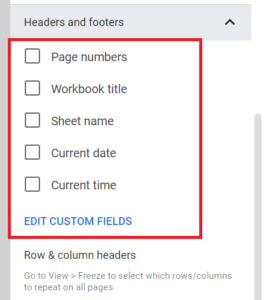 How To Insert A Header In Google Sheets | SpreadCheaters