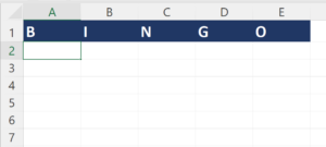 How To Make Bingo Cards In Microsoft Excel | SpreadCheaters