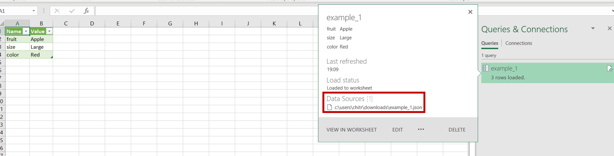How To Open JSON File In Excel | SpreadCheaters