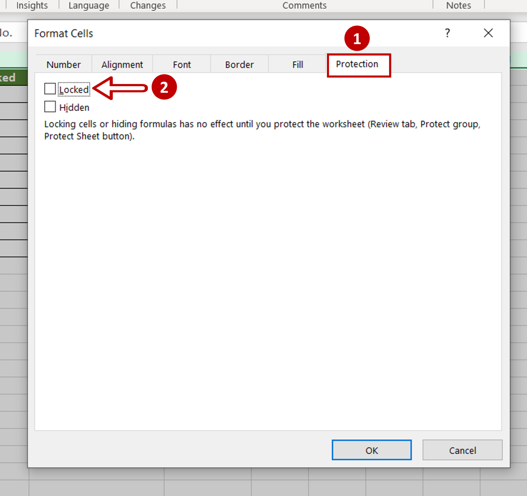 How To Protect Formulas In Excel But Allow Input | SpreadCheaters