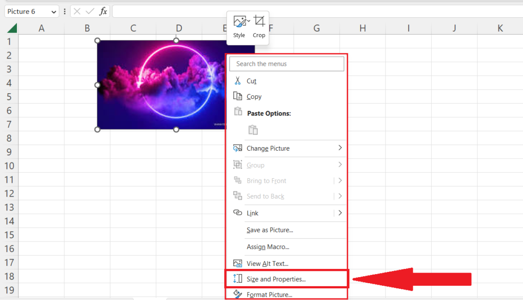 How To Lock A Picture In Microsoft Excel | SpreadCheaters