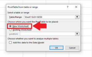 How To Create A Blank Pivot Table In Excel | SpreadCheaters