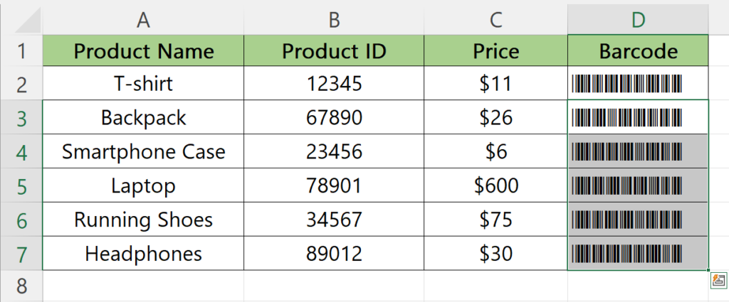 How To Use A Barcode Scanner In Microsoft Excel | SpreadCheaters