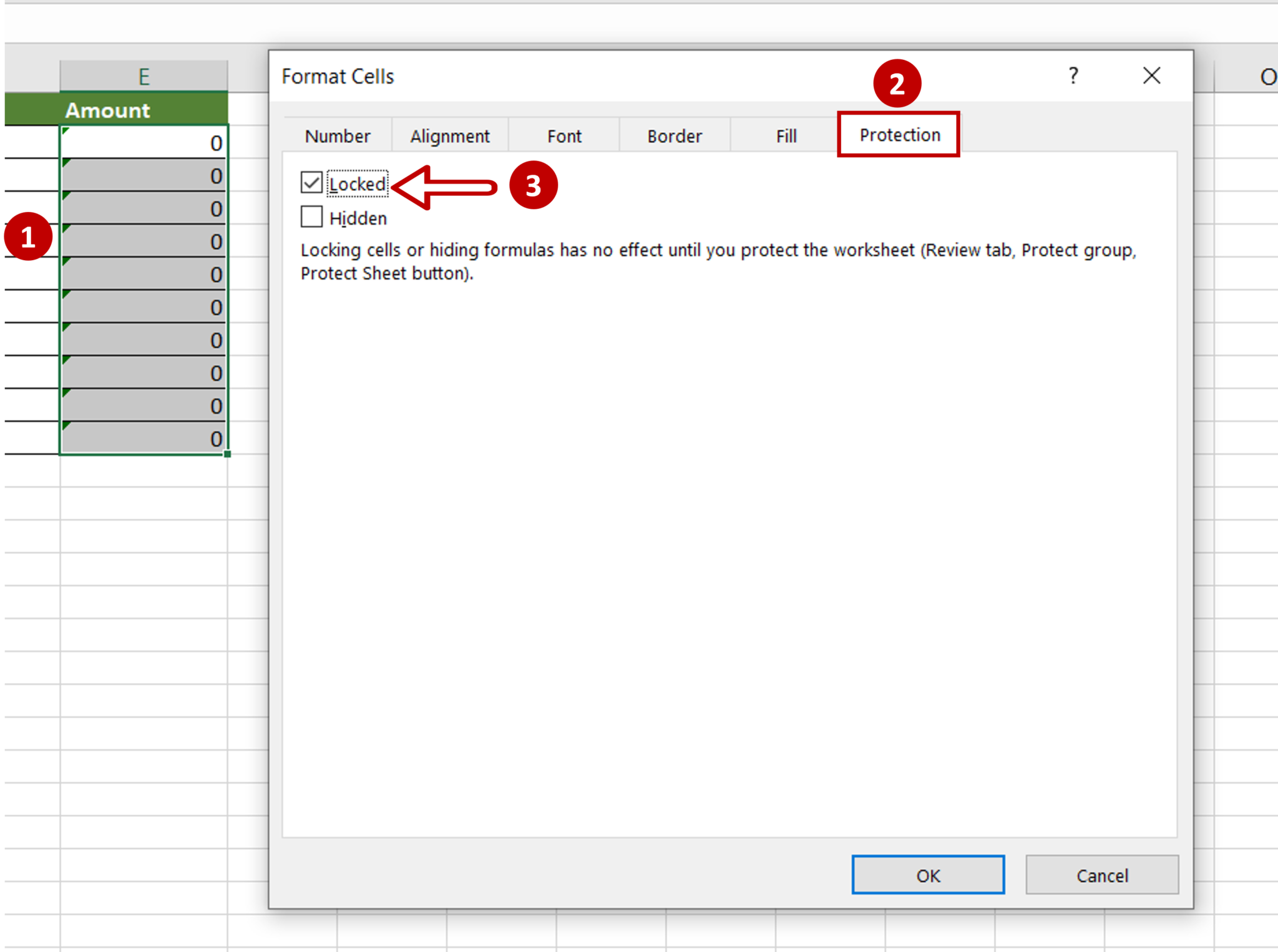 How To Protect Formulas In Excel But Allow Input | SpreadCheaters