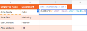 How To Use XLOOKUP In Excel With Two Sheets | SpreadCheaters