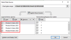How To Plot Two Data Sets In Excel | SpreadCheaters
