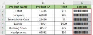 How To Use A Barcode Scanner In Microsoft Excel | SpreadCheaters