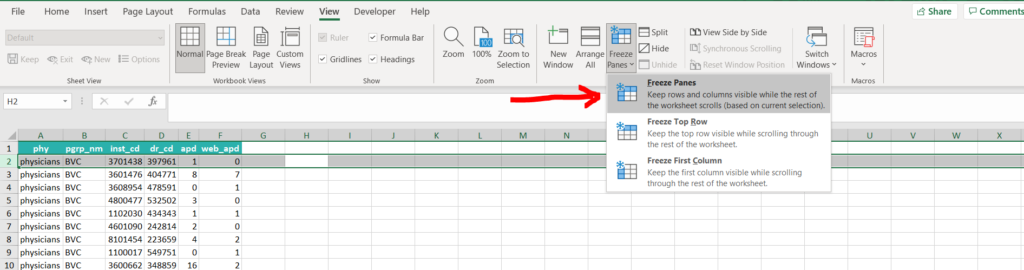 How Do I Make The First Row In Excel A Header Spreadcheaters