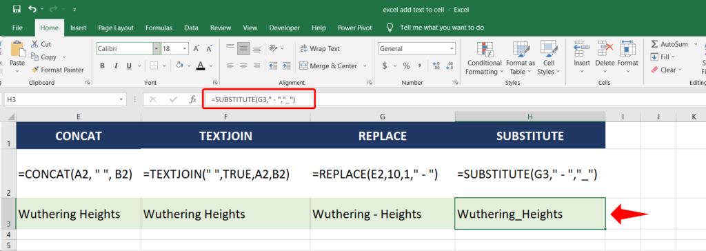 How To Add Text To Cell In Excel | SpreadCheaters