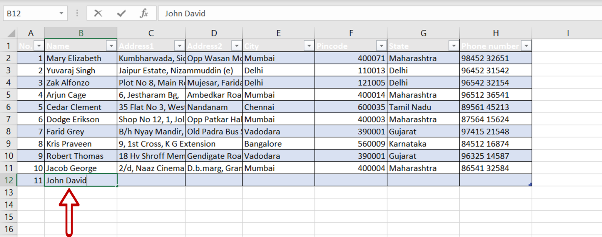 How To Create A Searchable Database In Excel Spreadcheaters