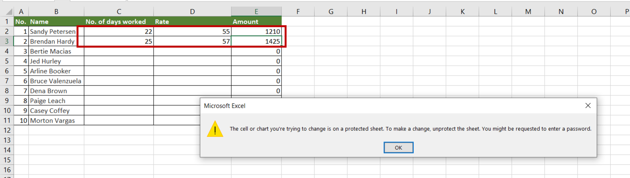 How To Protect Formulas In Excel But Allow Input | SpreadCheaters